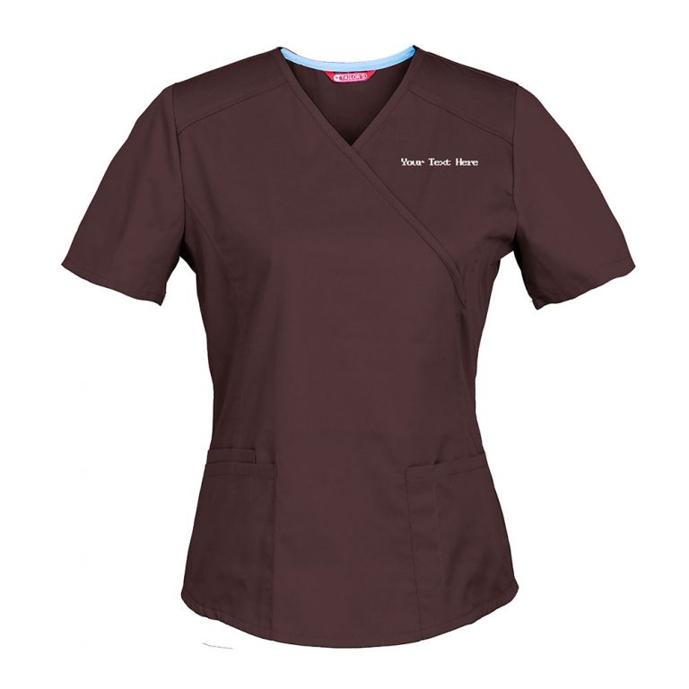 Personalized Embroidered Women’s Scrub Top | Tailor's Uniform
