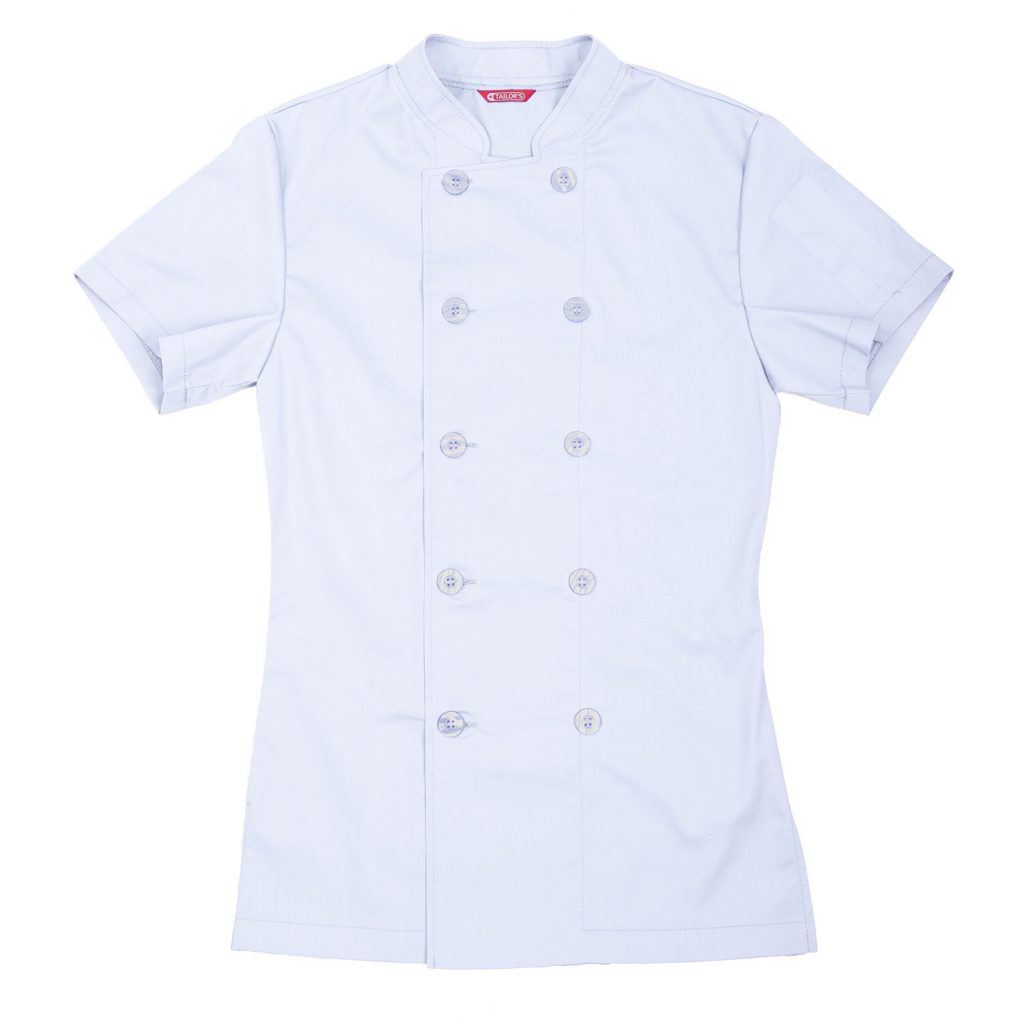 Women’s Chef Coat Short Sleeve Chef Shirt | Tailor's Uniform