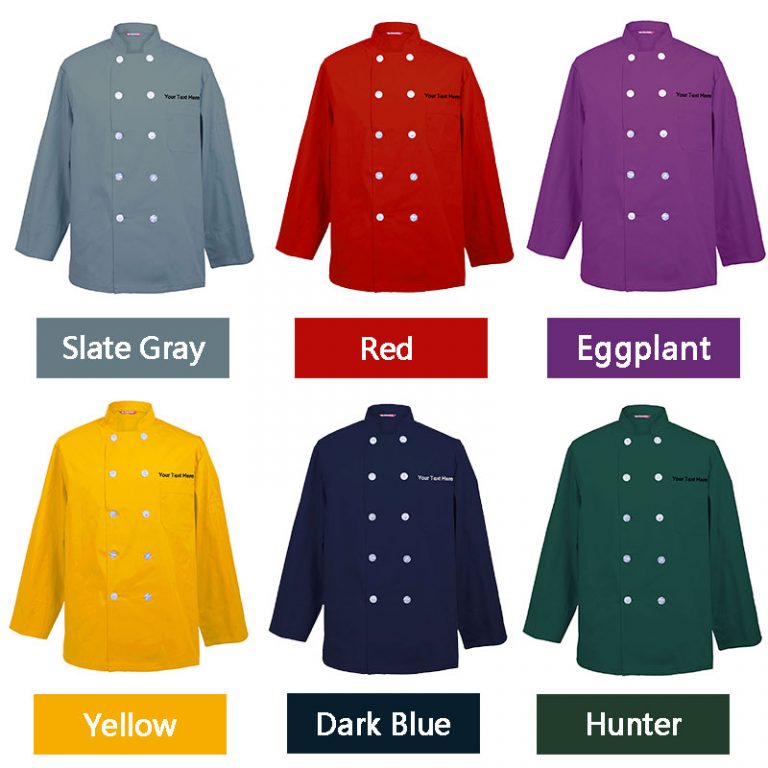 Custom Embroidered Men’s Chef Coat Chef Shirt | Tailor's Uniform