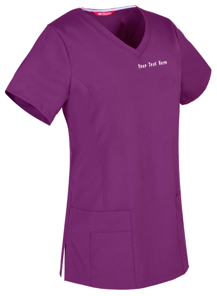 Women’s Embroidered Scrub Set | Tailor's Uniform